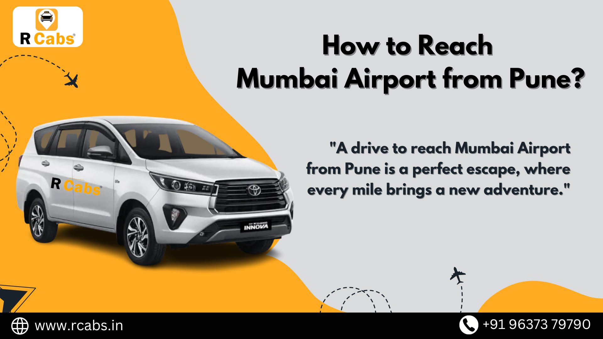 How to Reach Mumbai Airport from Pune | Best Cab Options